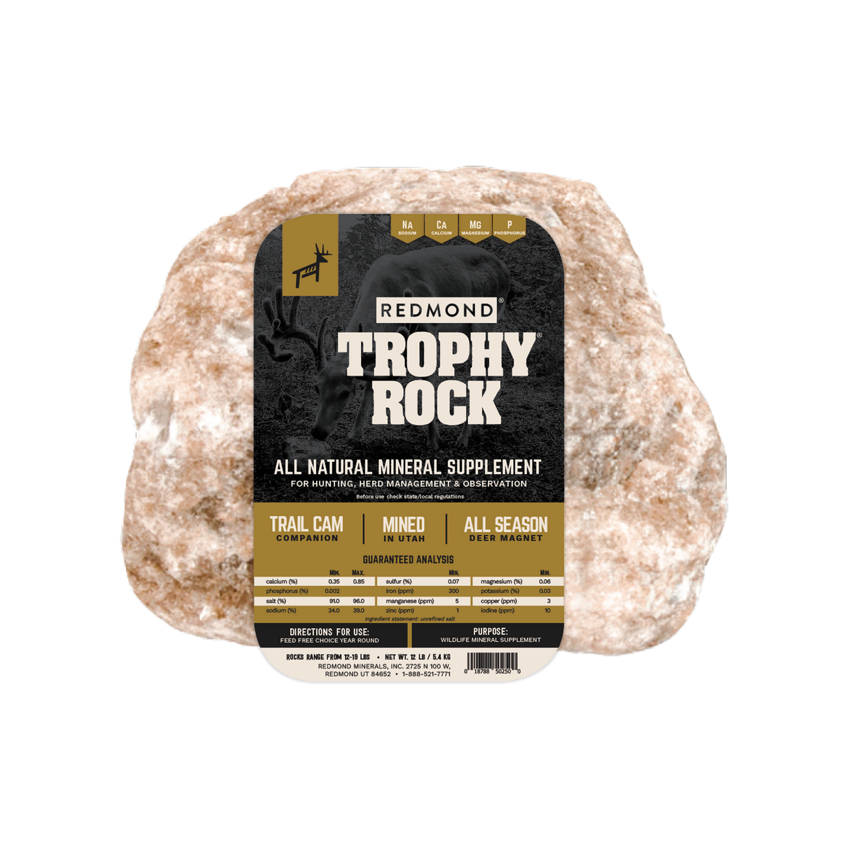 Trophy Rock® - Best Selling Deer Mineral – Redmond Hunt