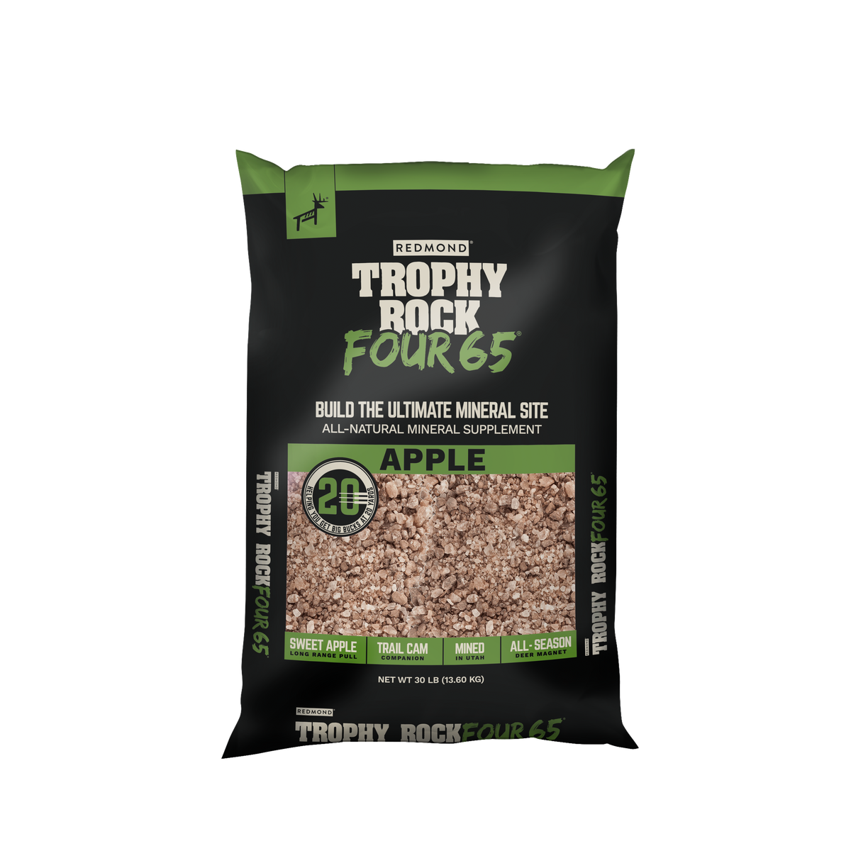 Trophy Rock Apple Four65® – Granular Apple Deer Minerals – Redmond Hunt