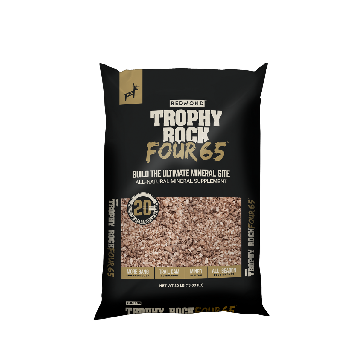 Trophy Rock Four65® - Granular Minerals For Deer – Redmond Hunt