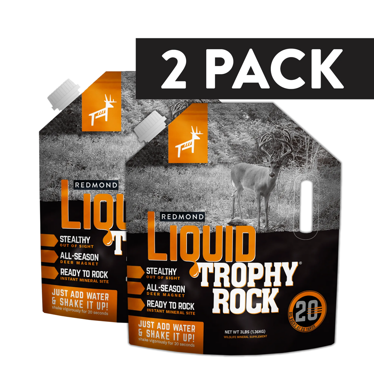 Liquid Trophy Rock® Concentrate - Liquid Deer Attractant – Redmond Hunt