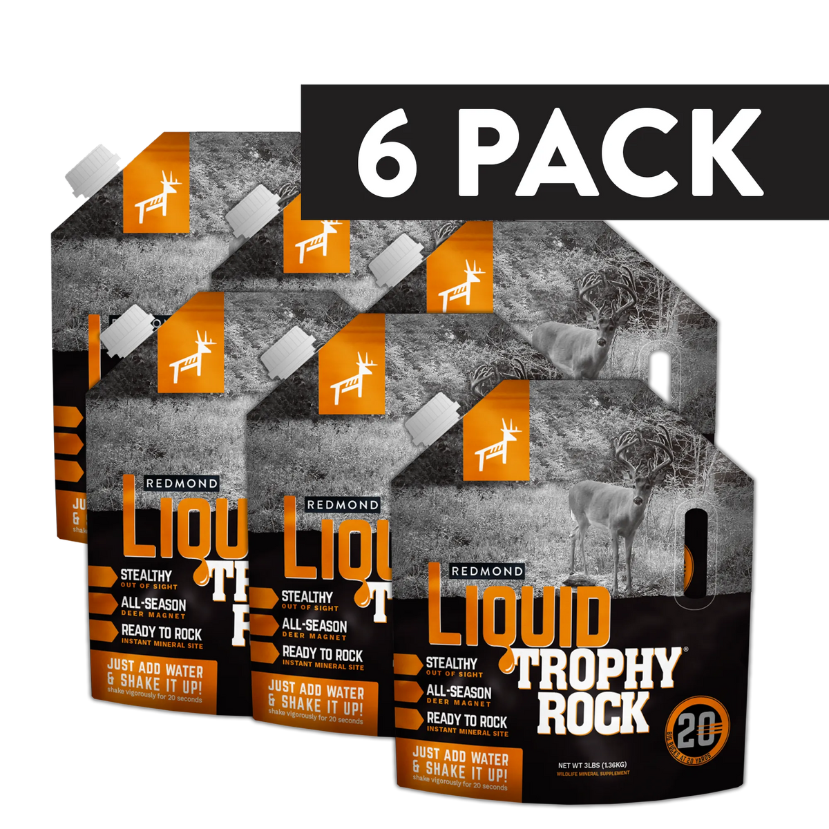 Liquid Trophy Rock® Concentrate - Liquid Deer Attractant – Redmond Hunt